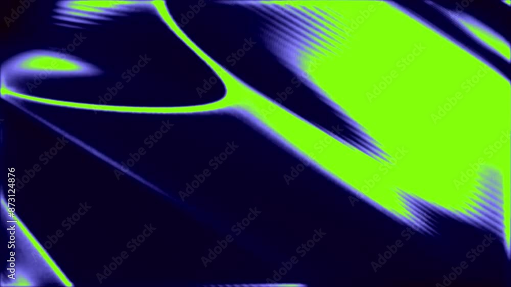 Neon Green Animated Heatwave Heat Map Liquid Animation Science Texture ...