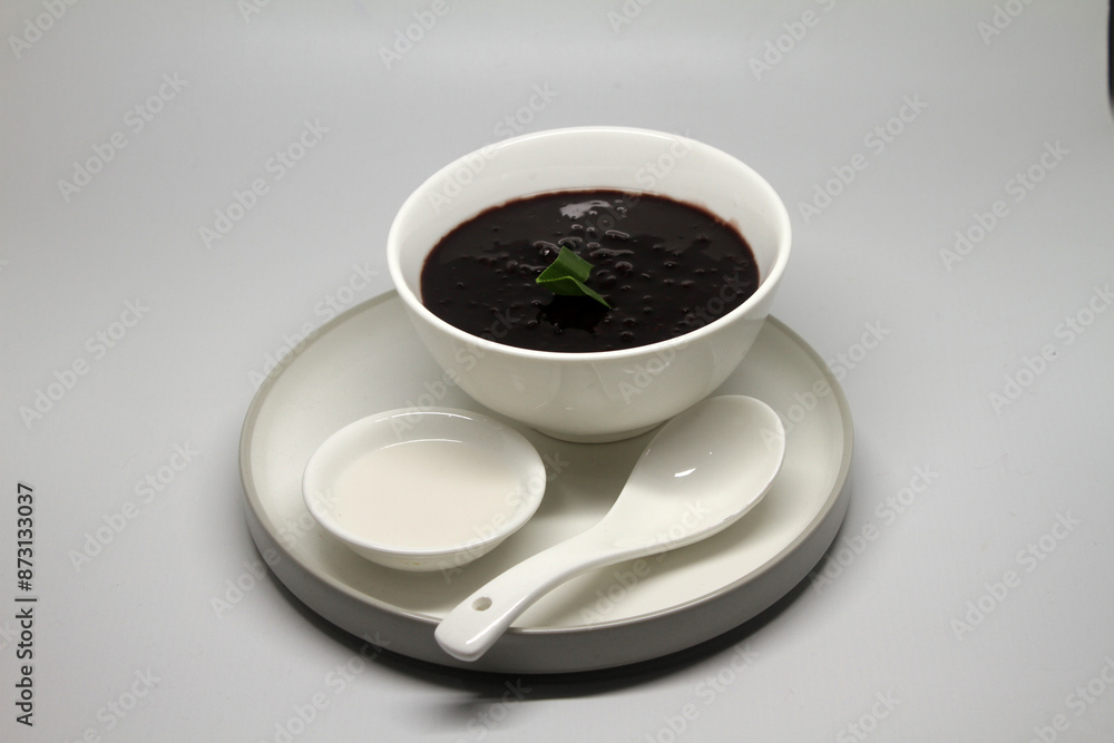 ketan hitam Bubur ketan hitam or black sticky rice porridge is one of ...