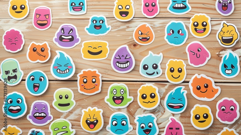 Large collection of heartfelt stickers featuring popular internet memes ...