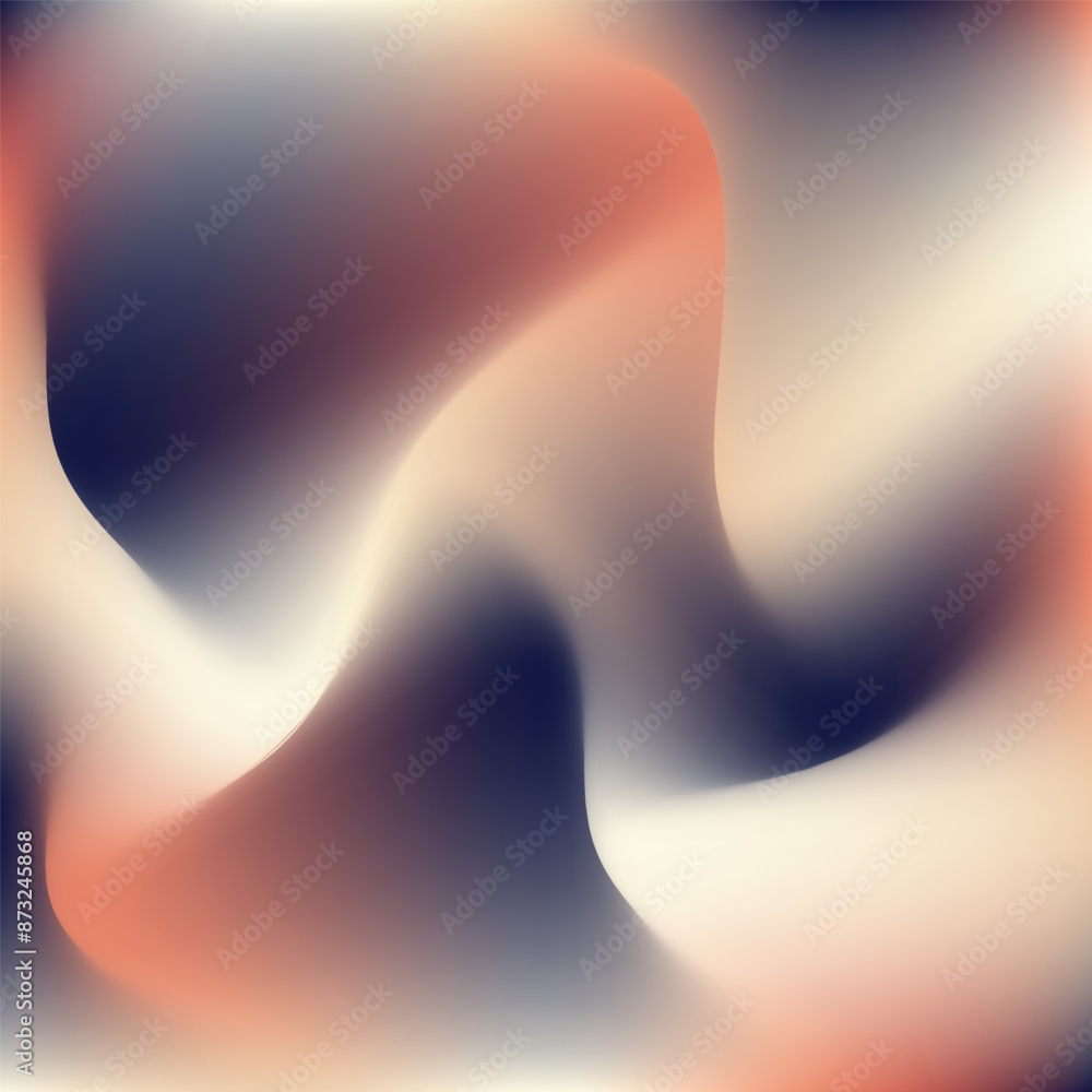 abstract colorful background. black orange beige retro color gradiant ...