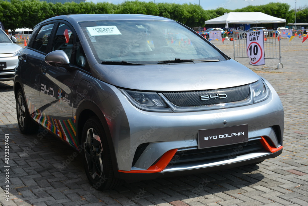 Byd dolphin at Autofest test drive in Pasay, Philippines Stock Photo ...