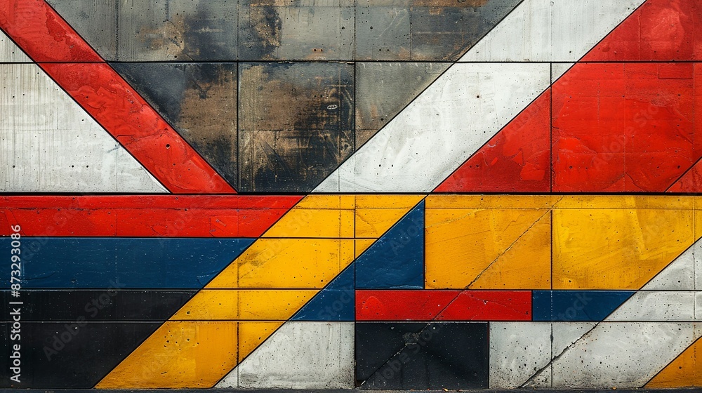 Bold diagonal lines in contrasting colors for dynamic and eye-catching ...