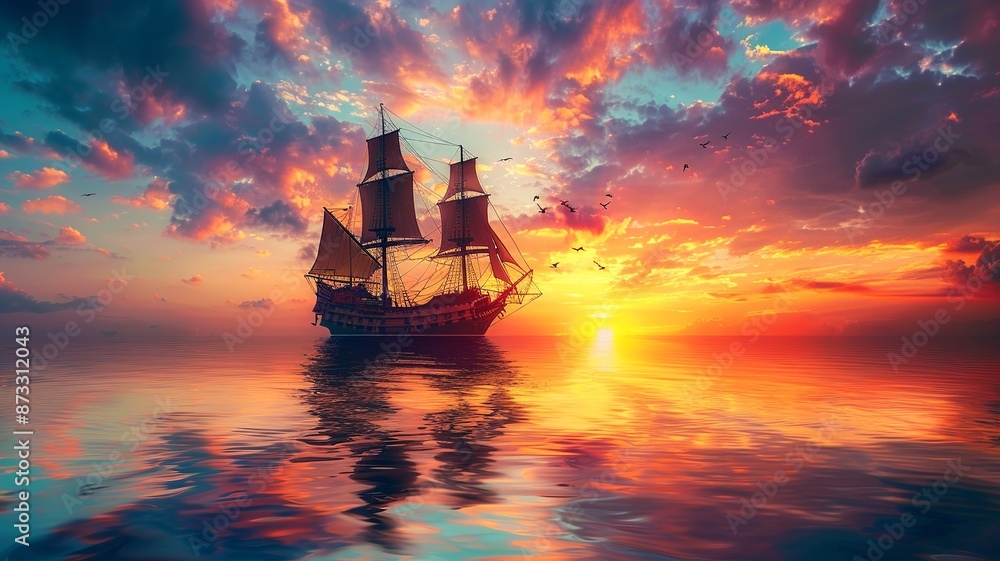 Embark on a journey through time with a professional photo capturing a ...
