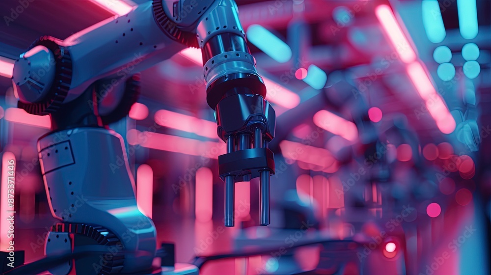 Xai Smart Industry Robot Arms For Digital Factory Production Technology Showing Automation