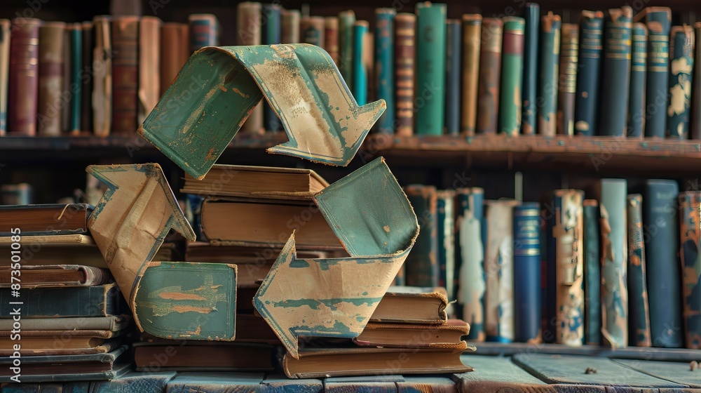 Recycle books. Discover ways to recycle your old books and give them a ...