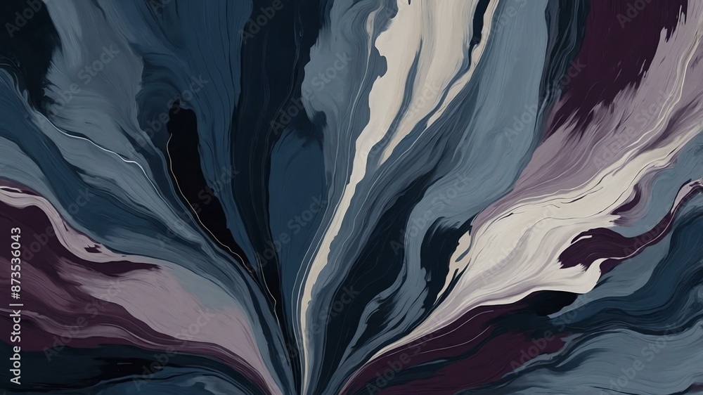 abstract color palette wallpaper with midnight blue pl background Stock ...