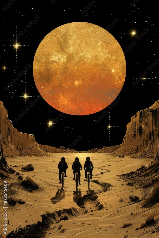 Minimalist bicycle and trail logo design with black and white, a ...