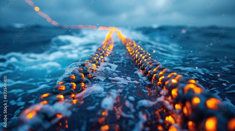 Detailed Map of Global Underwater Internet Cabling System in the ...