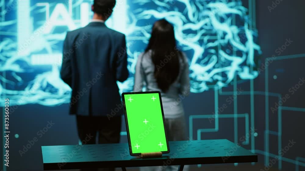 Engineers use green screen tablet and AI neural networks modeled after ... Engineers use green screen tablet and AI neural networks modeled after ...