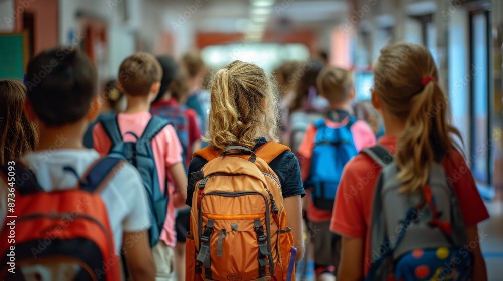Back to School and Learning: Students and Pupils Returning to Classes ...