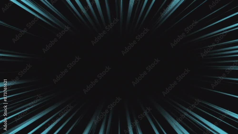 Right to Left speed lines moving with alpha channel. comic anime action ...