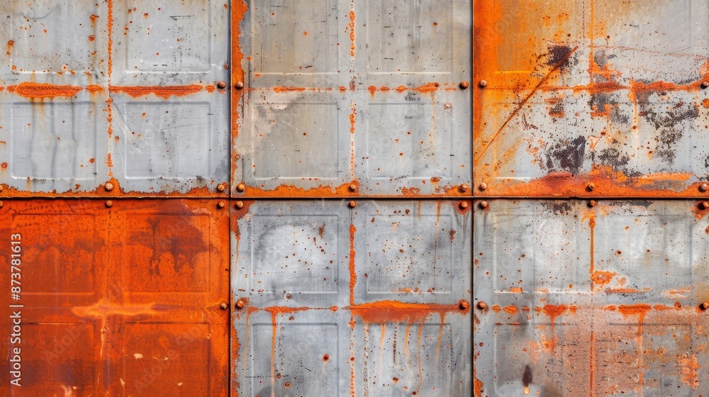 Industrial barrier wall with raw, exposed materials, highlighting the ...