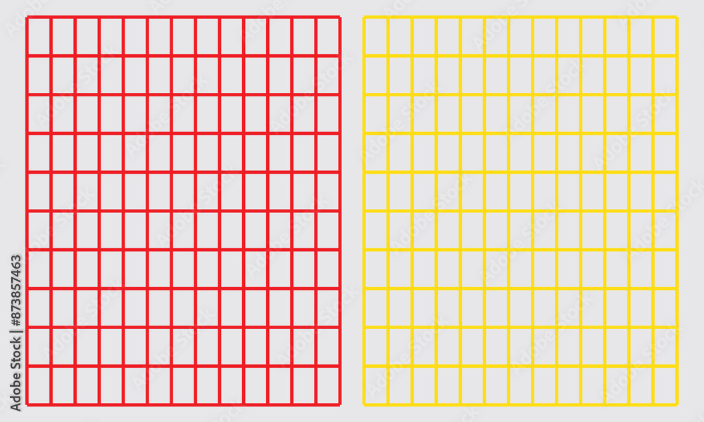 grid square graph line full page on white paper background, paper grid ...