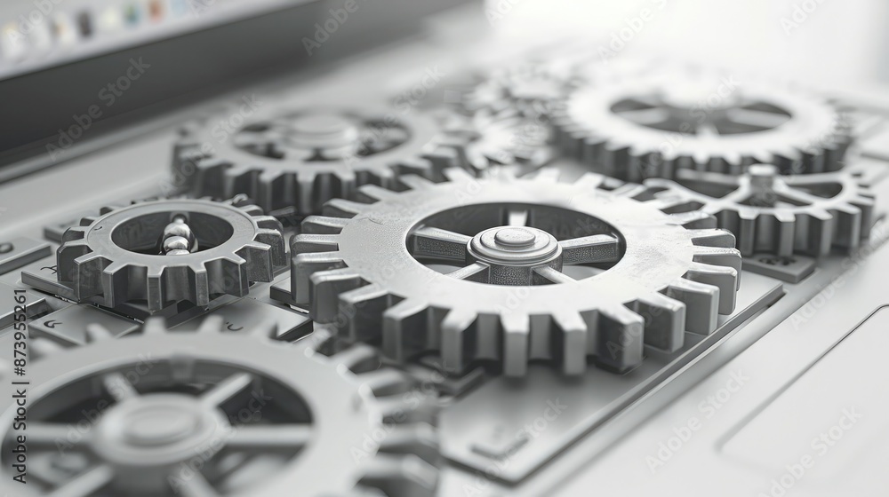 Gears Unleashed elevates the business,Three steel gears in connection ...