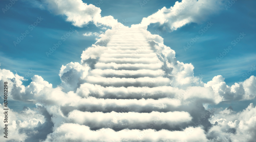 Stairway to heaven. Isaiah 66:1: Thus says the Lord: 'Heaven is my ...