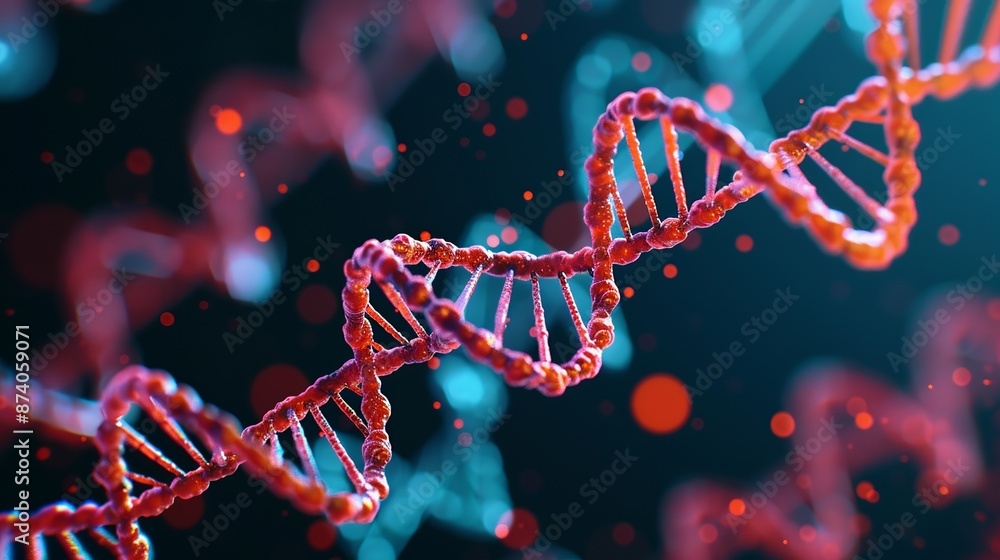 Illustrate the principles of molecular genetics and gene editing in ...