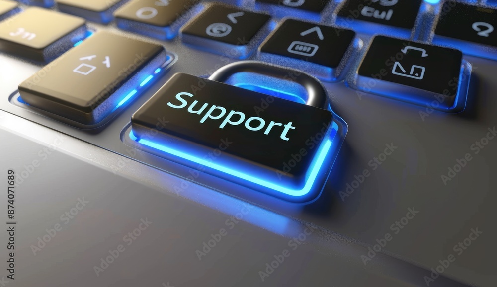 Aiding hands: image for the topic support services, featuring a ...