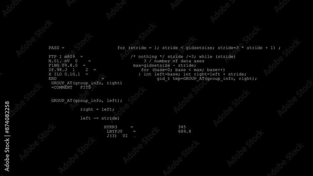 PNG Alpha programming data text HUD Technology Sci Fi 2D texture. User Interface data display ...