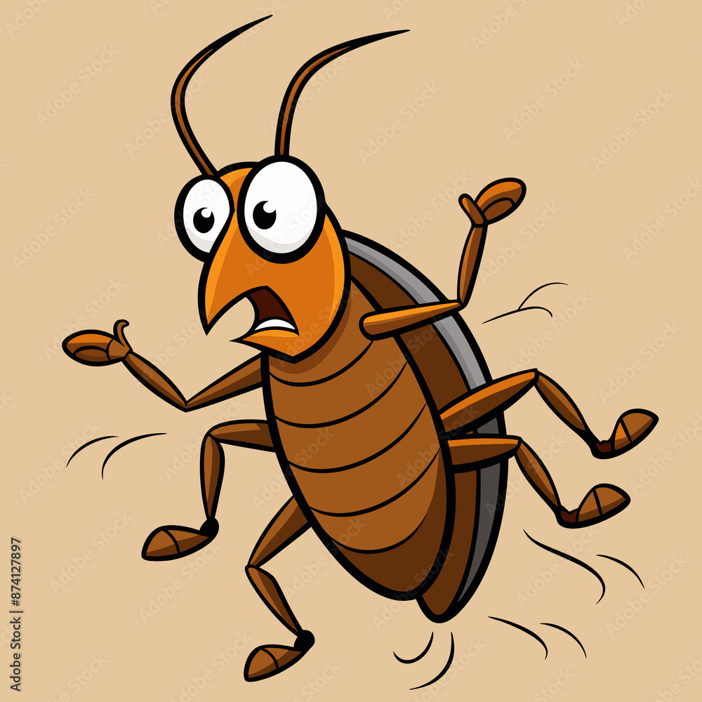 cartoon, insect, animal, bug, vector, illustration, ant, fly, nature ...