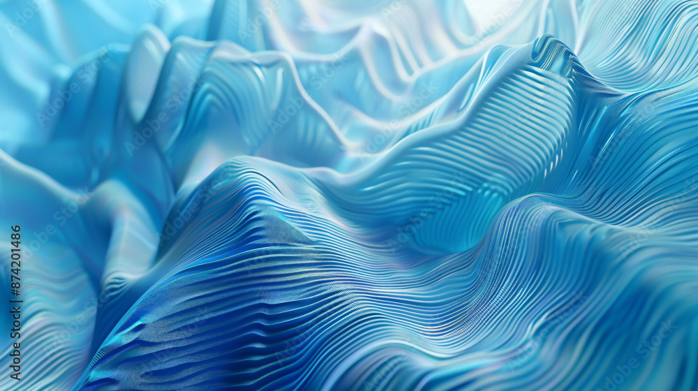 Looping video footage featuring an abstract light blue background with ...