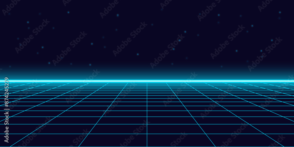 Arcade Retro game .Pixel art background.8 bit game.retro game.Synthwave ...