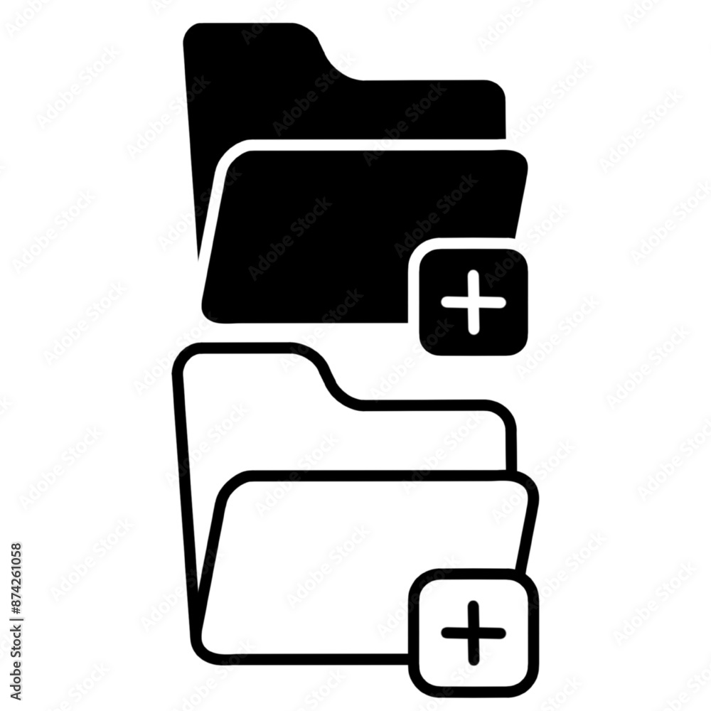 Vector Icon of Folder. Add Folder Icon. Expand Folder Icon. Add New ... Vector Icon of Folder. Add Folder Icon. Expand Folder Icon. Add New ...