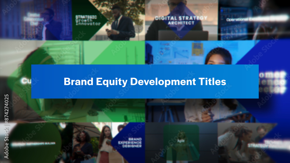 Brand Equity Development Titles | 10 Motion Titles with Control Panels ...