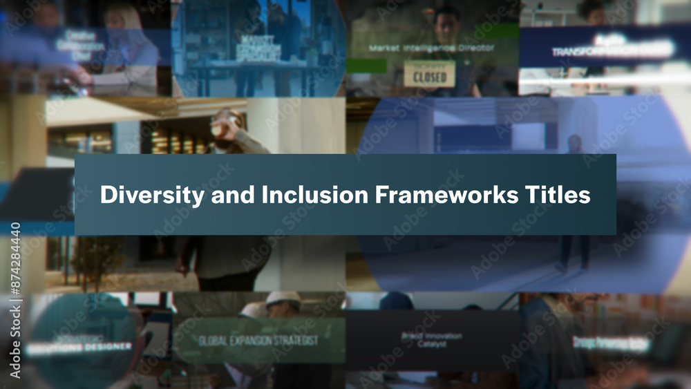 Diversity and Inclusion Frameworks Titles | 10 Motion Titles with ...
