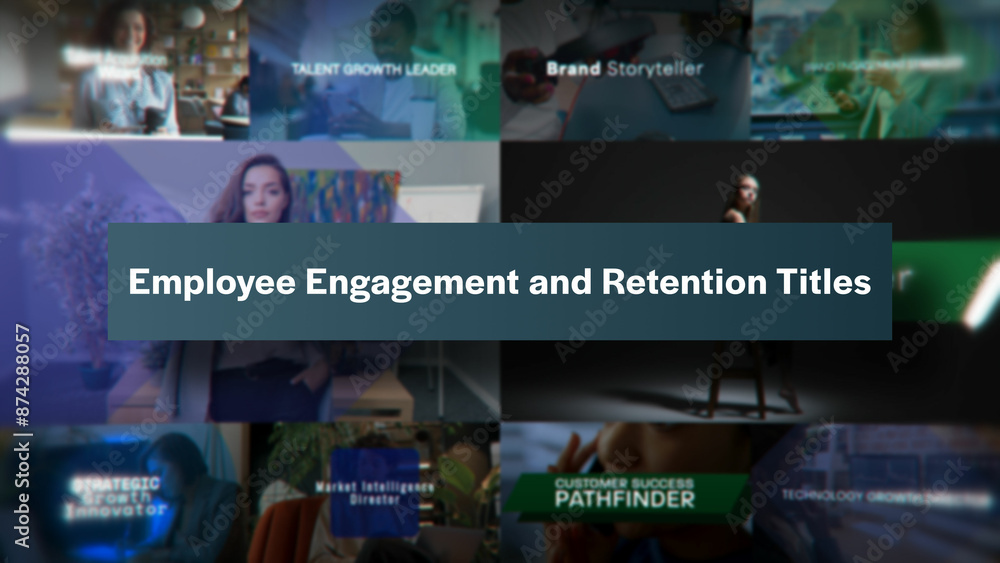 Employee Engagement and Retention Titles | 10 Motion Titles with ...
