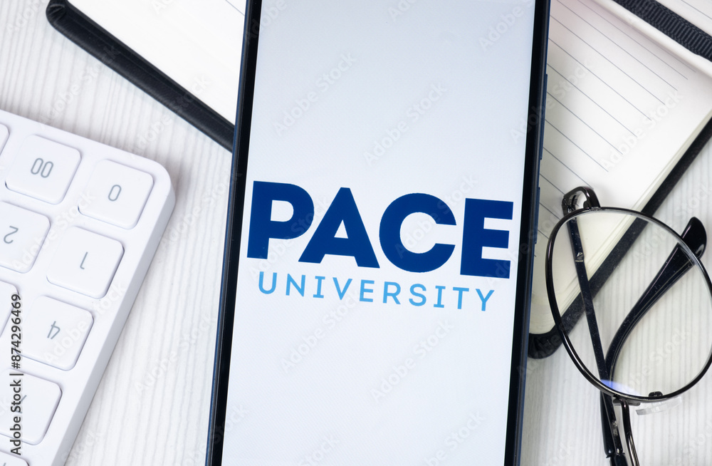 New York, USA - 30 June 2024: Pace University Logo or Icon on Phone ...