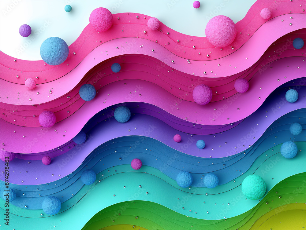 Beautiful mobile wallpapers in pastel tones and dimensions in a ...