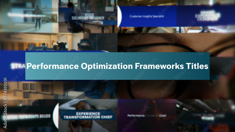 Performance Optimization Frameworks Titles | 10 Motion Titles with ...
