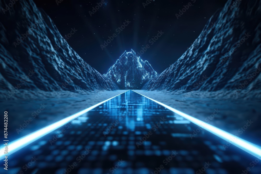 A supernatural brand unveiling event where logos magically appear in ...