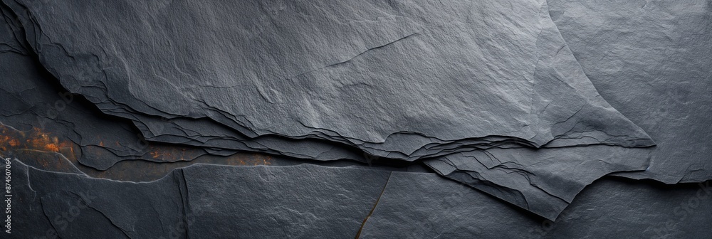 Cracked Dark Concrete Texture with Subtle Glowing Embers Perfect for ...