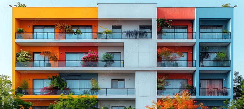 Generate an infographic detailing the tenant benefits of living in an ...