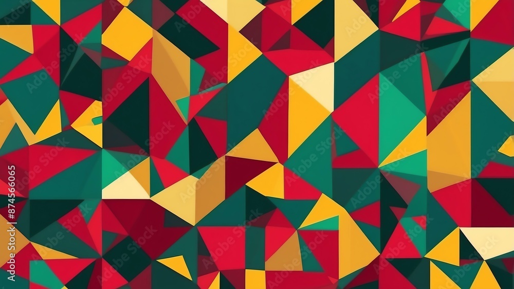 abstract color palette wallpaper with ruby red mustard background Stock ...