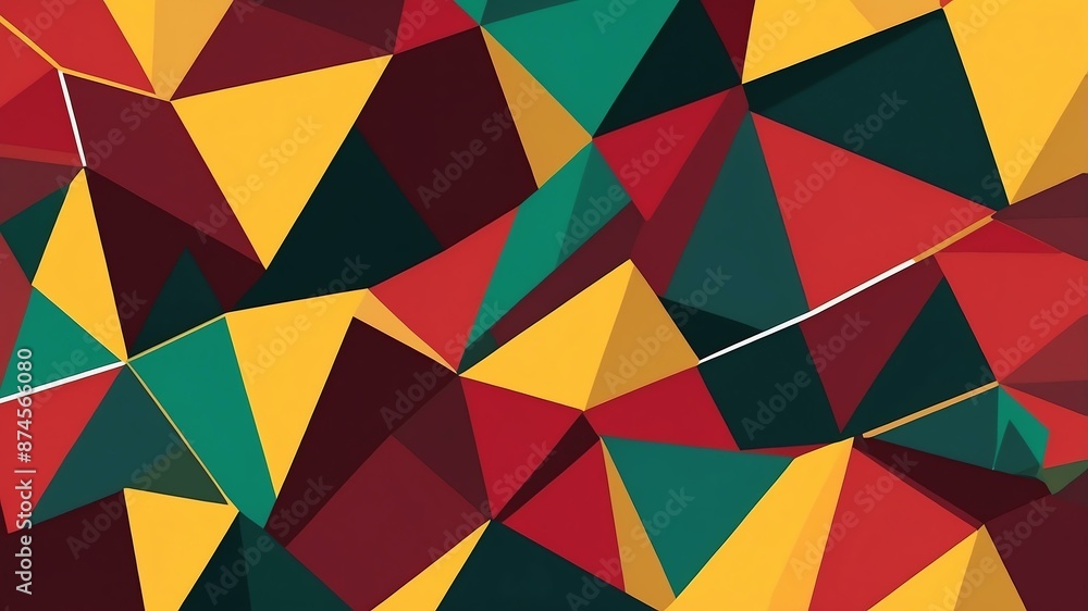 abstract color palette wallpaper with ruby red mustard background Stock ...