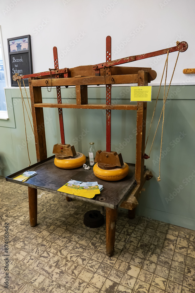 Wezenspyk cheese farm is well known on Texel. Wezenspyk cheesemakers ...