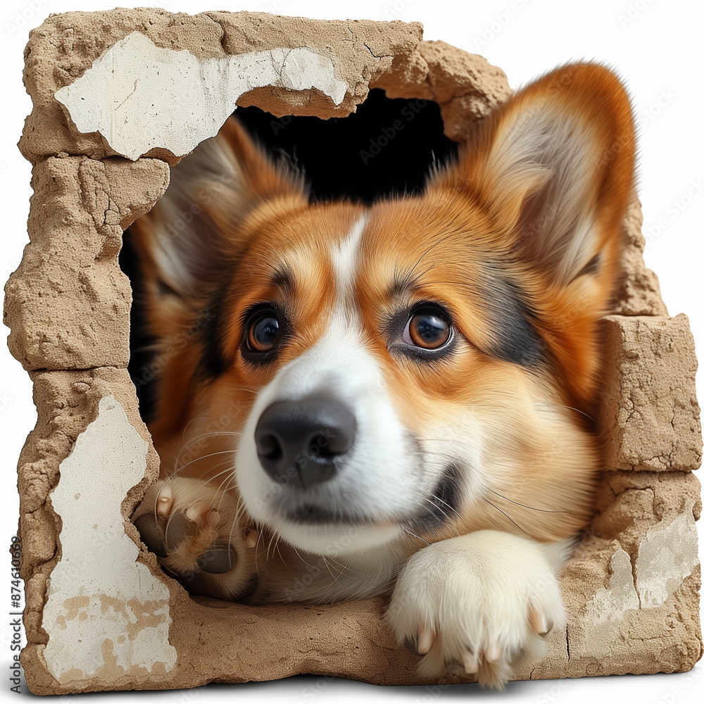 Closeup portrait for social for social media , greeting card design ...