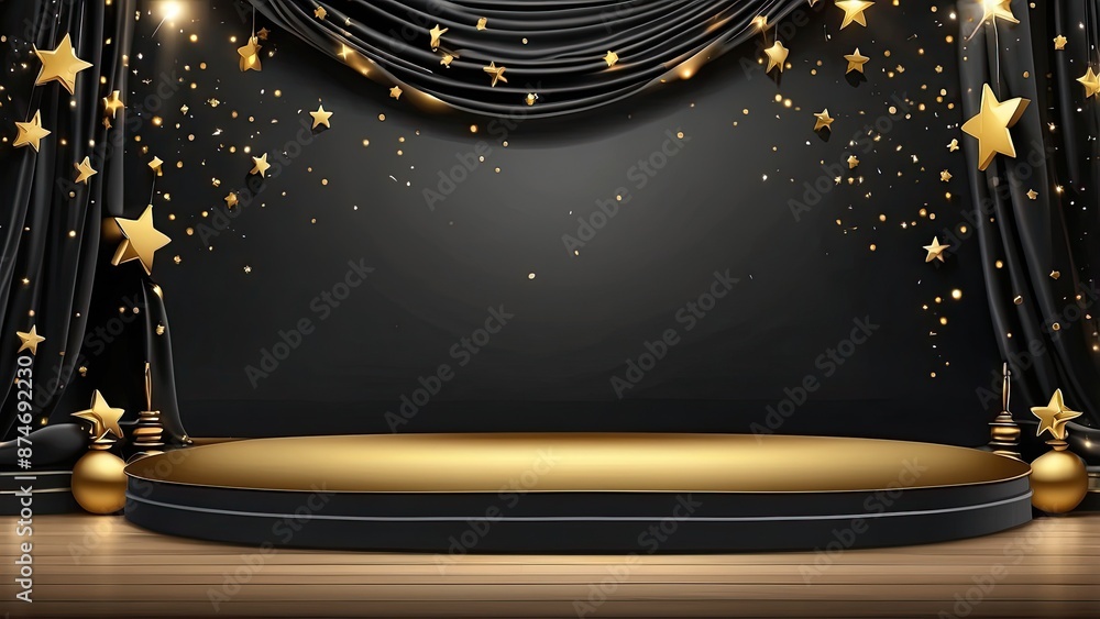 Graduation class background award party banner with space for writing ...