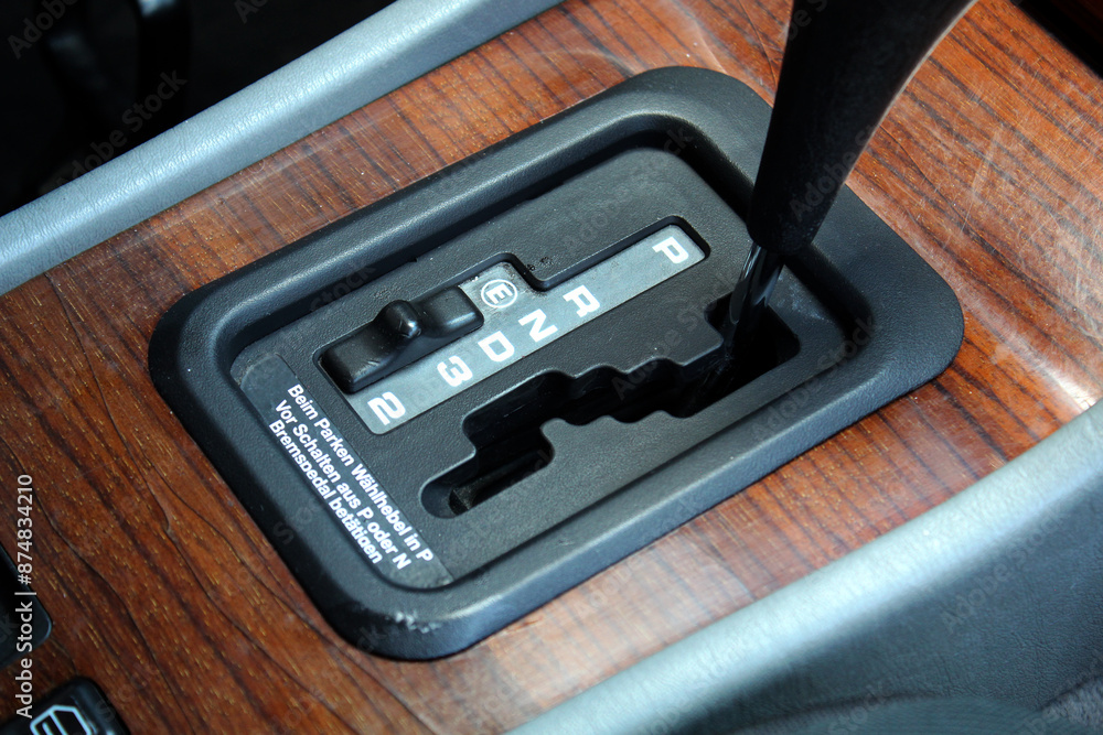 Automatic Transmission of an Old Car. Automatic transmission modes of ...
