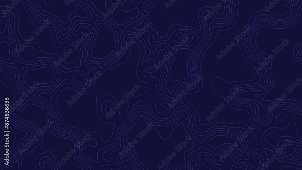 Topography map background in lines and contour. Contour background with ...