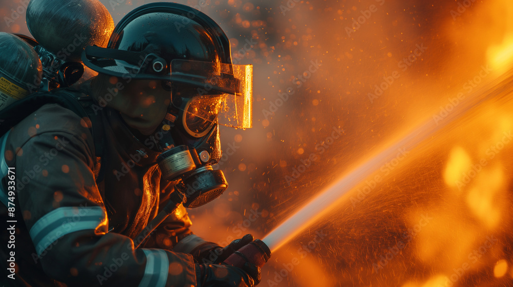 Firefighter extinguishes car fires during road trips Concepts for ...