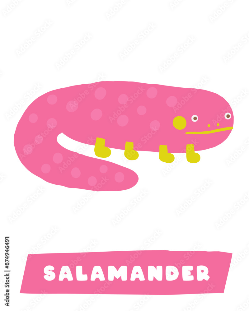 Learn swamp nature flashcard. Learning English words for kids. Cute ...