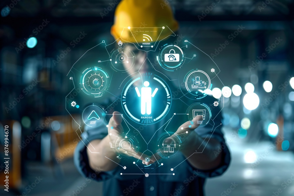 Human-machine interface allows an engineer to operate a robotic arm for ...