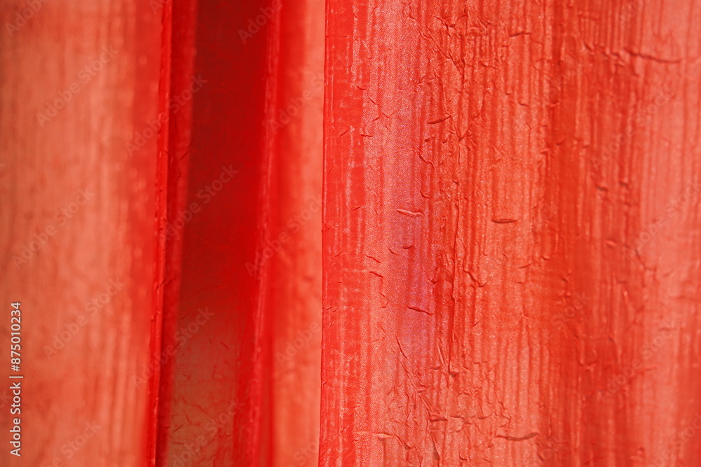 Wrinkled Red curtain. Background with wrinkled texture Stock Photo ...