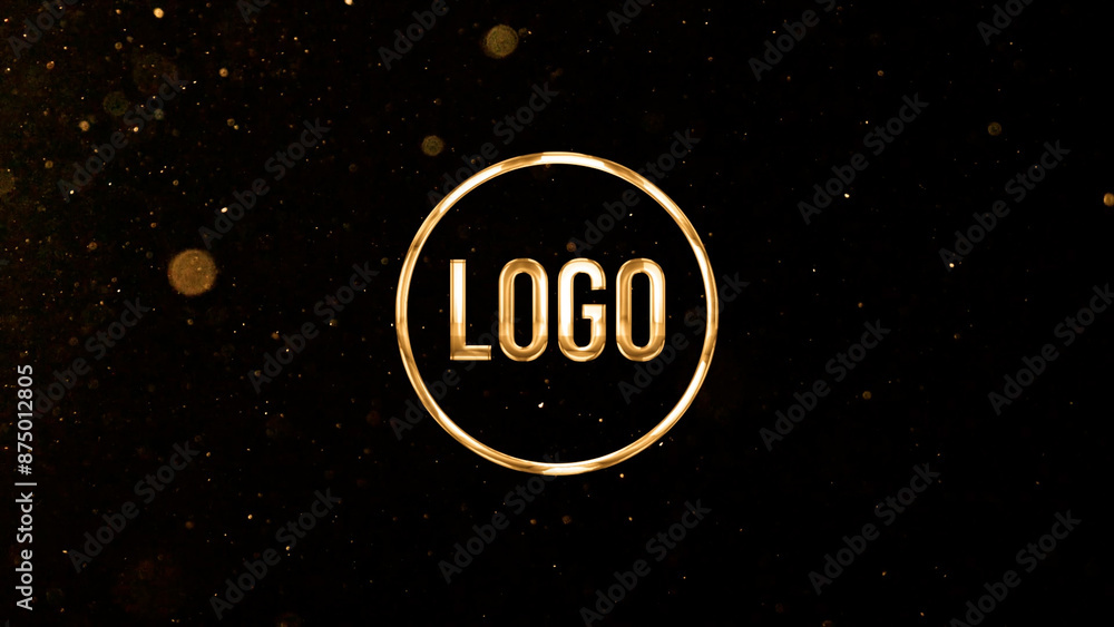 Gold Logo Stock Template | Adobe Stock