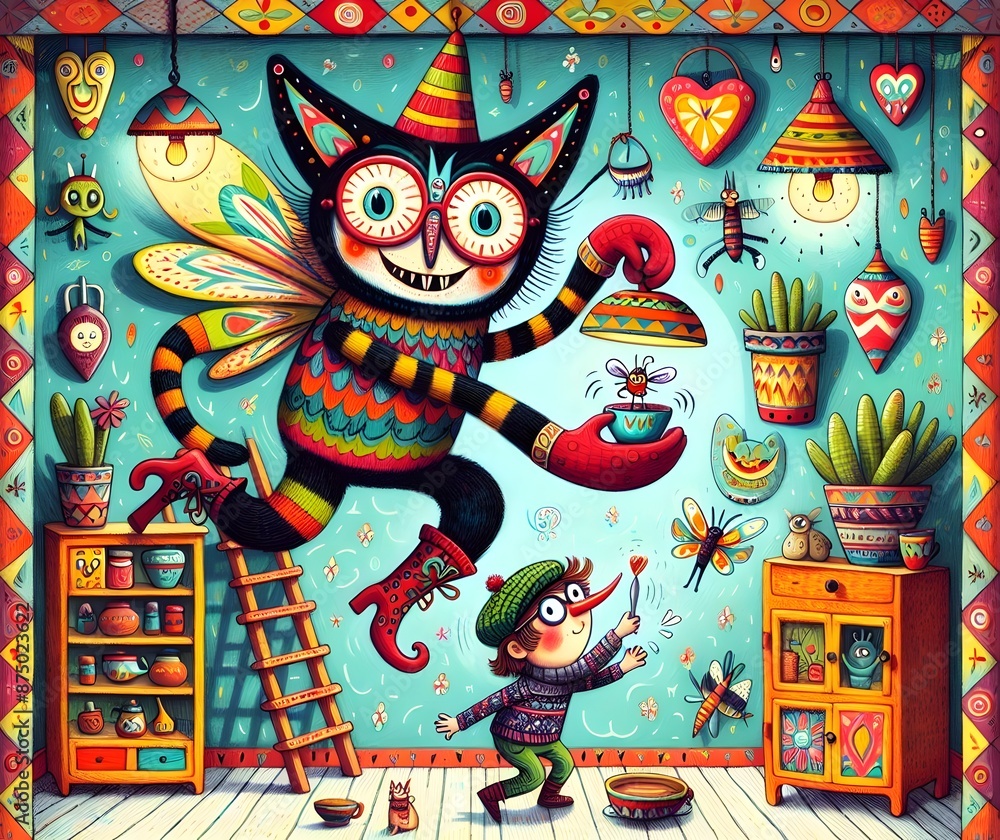 Ilustración Infantil Para Cuentos De Niños Storybook Cuento De Hadas