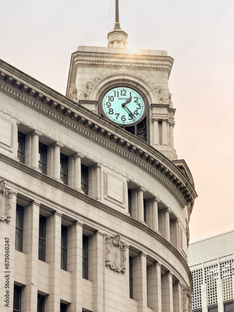 TOKYO, JAPAN - APRIL 20, 2024: Seiko House in Ginza, Tokyo, Japan ...