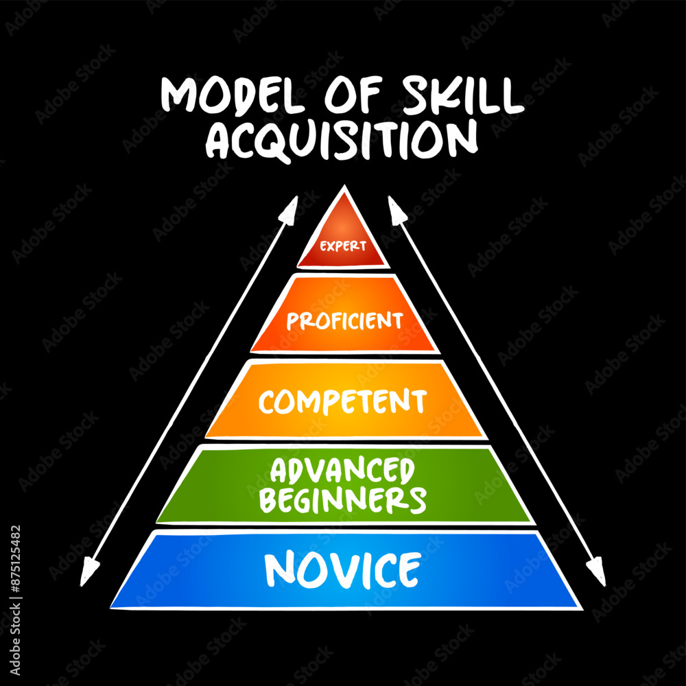 Model of skill acquisition - model of how learners acquire skills ...
